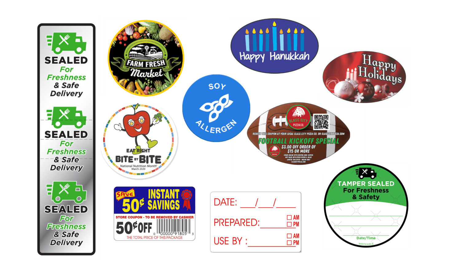 What is a Food Label? Different Types, Where to Use & Product Examples ...